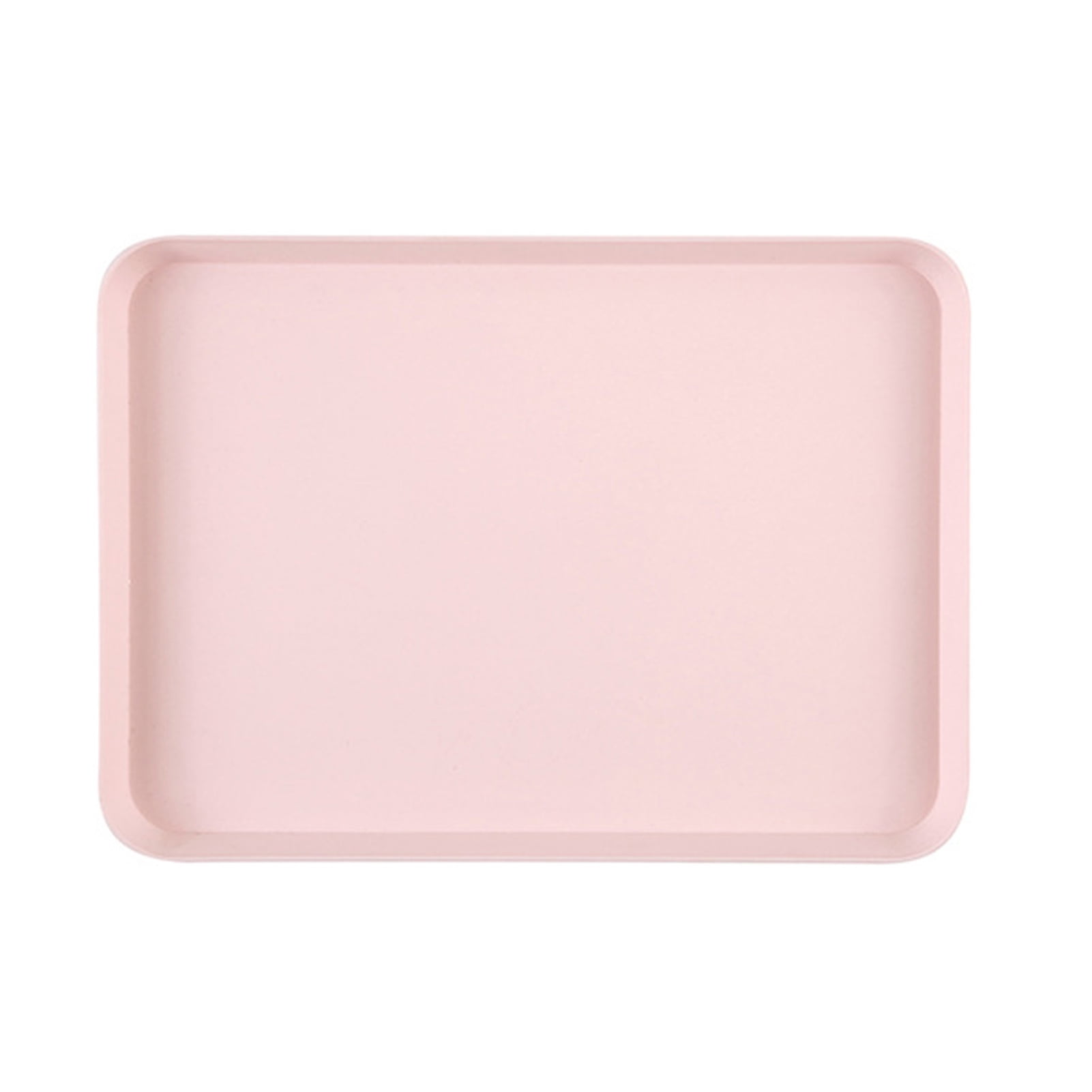 HomeLife Anti-slid Base Stackable Serving Tray Multi-use Smooth Surface ...