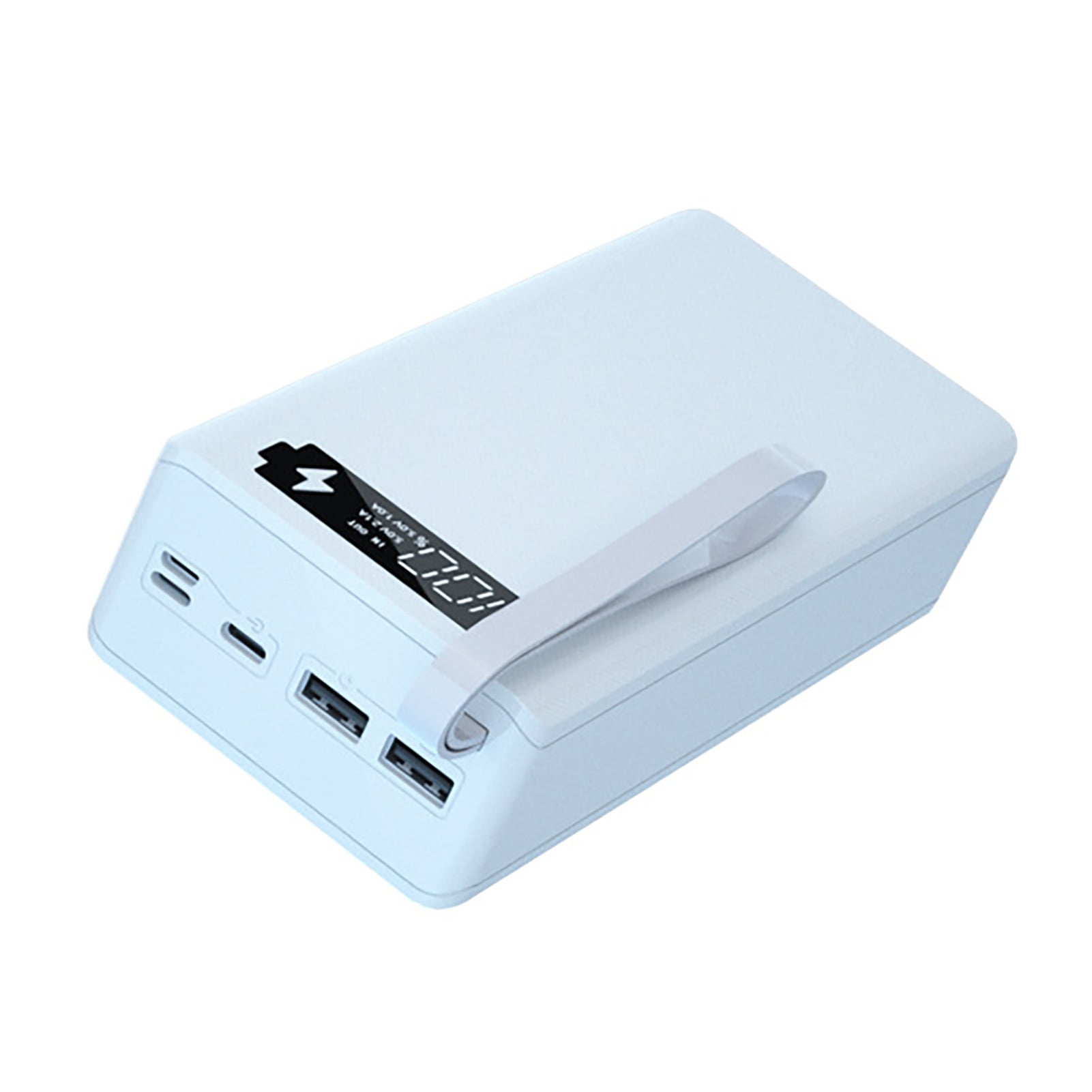 HomeLife C12 Power Bank Shell Solderless Detachable DIY 12x18650 QC PD ...