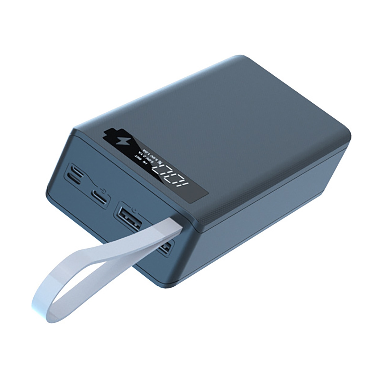 HomeLife C12 Power Bank Shell Solderless Detachable DIY 12x18650 QC PD ...