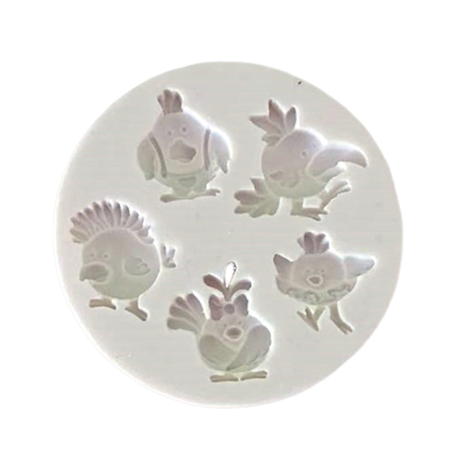 HomeLife Cute Chicken Egg Shaped Easter Silicone Mold Chocolate Fondant ...