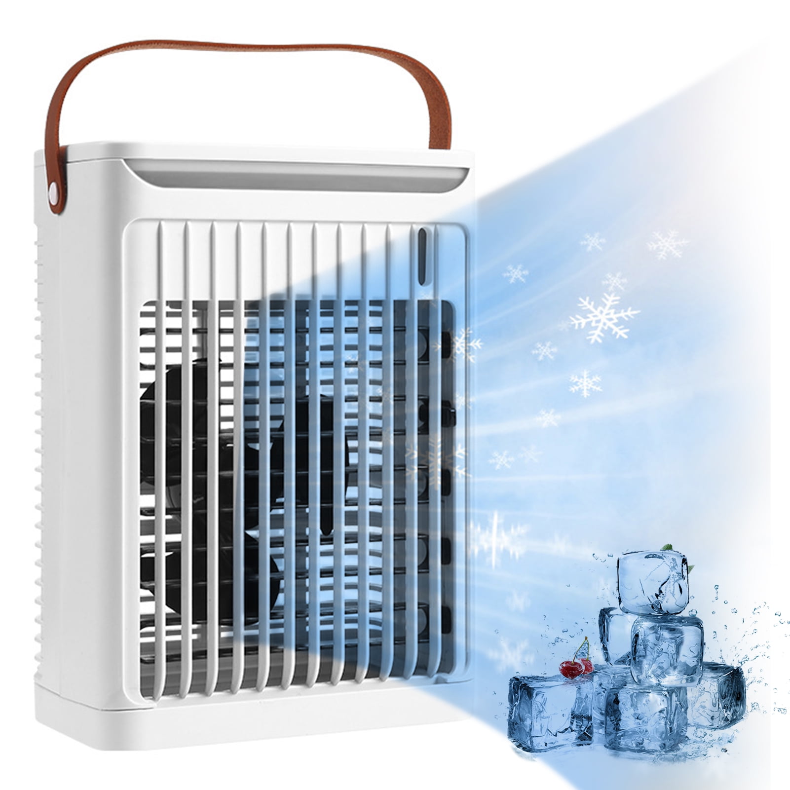 HomeLife Desktop Air Cooler with 680ML Tank Humidifier Spray Mini ...