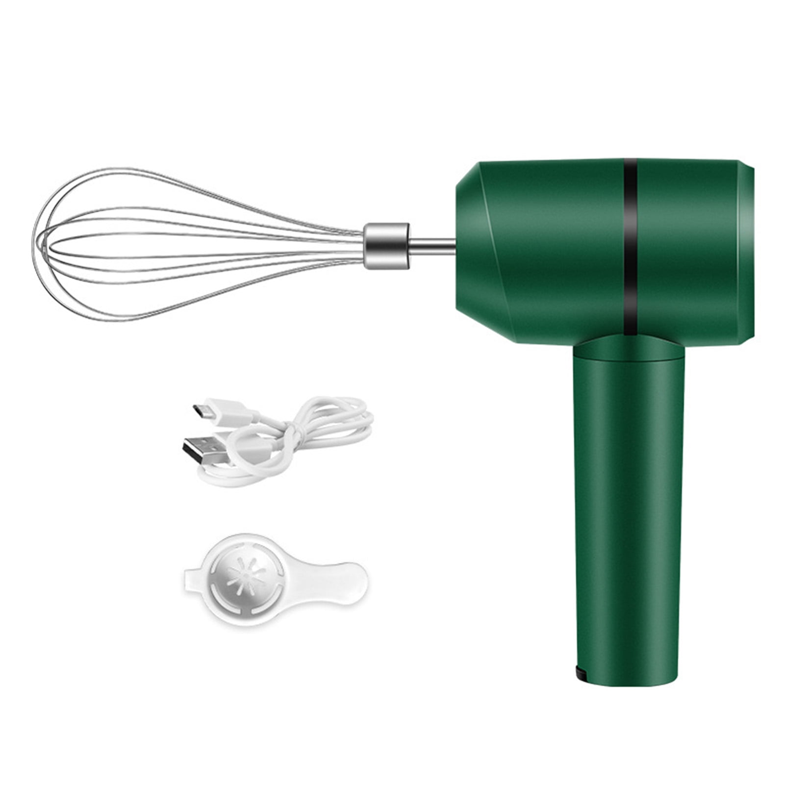 HomeLife Electric Egg Beater Handheld Mixer USB-C Charging Cordless ...