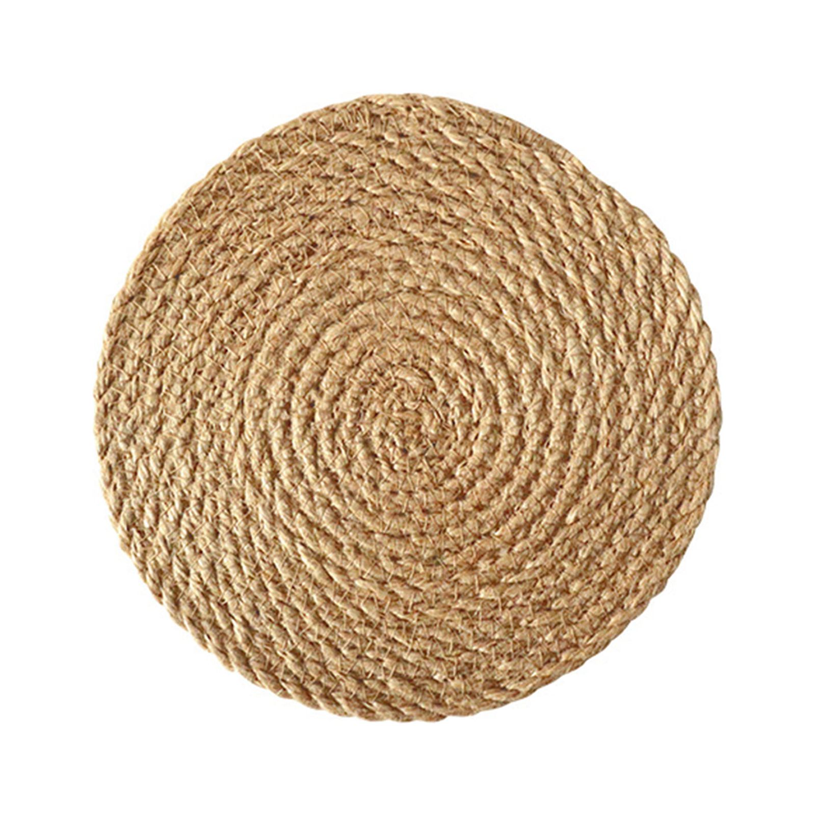 HomeLife Elegant Good Woven Placemat Eco-friendly Fine Texture Straw ...