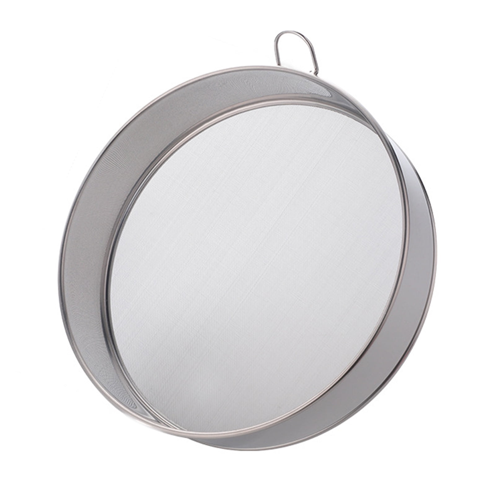 HomeLife Flour Sieve Anti-rust Portable Lightweight Round Flour Sieve ...