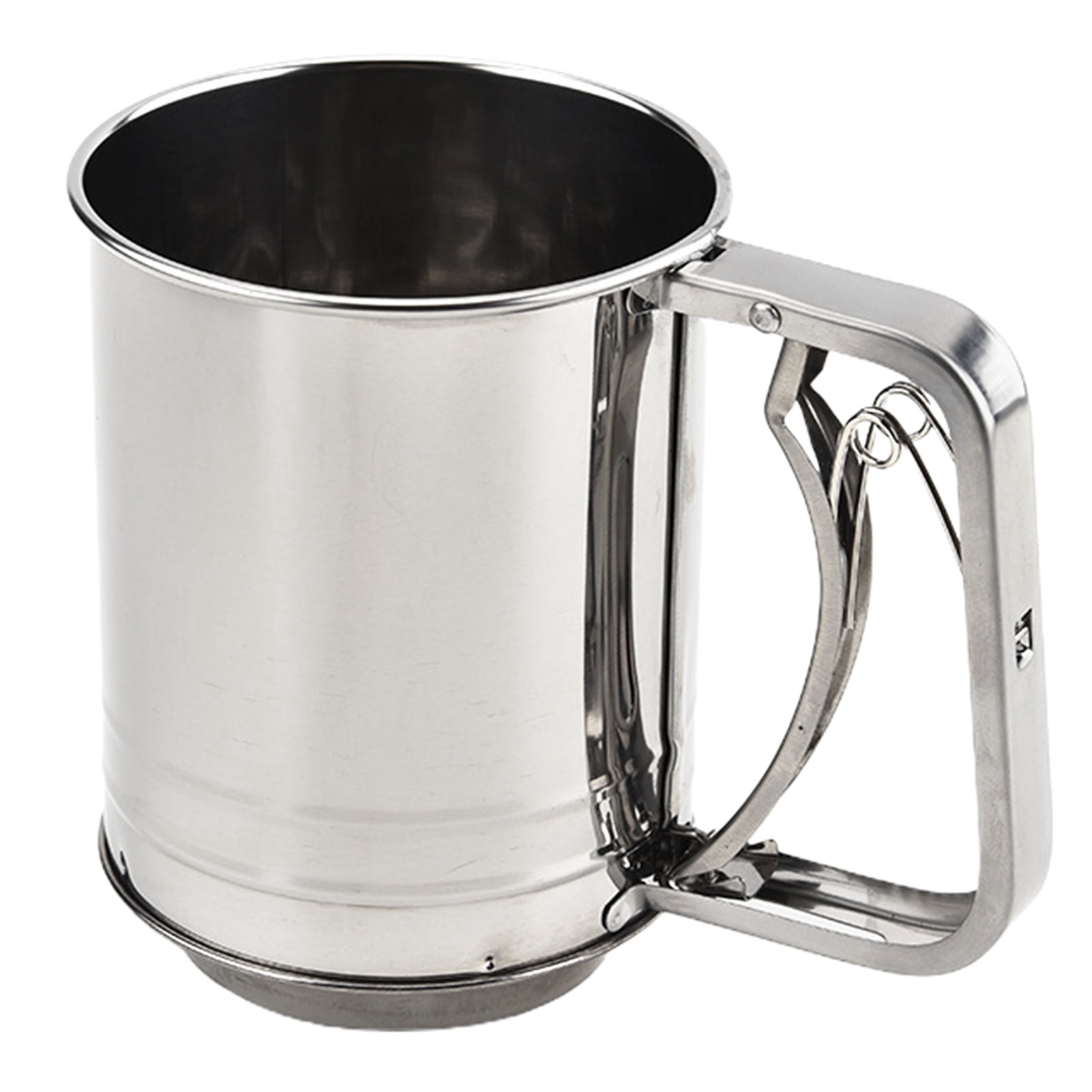 HomeLife Flour Sifter Ergonomics Uniform Filtration Hand-press Type Non ...