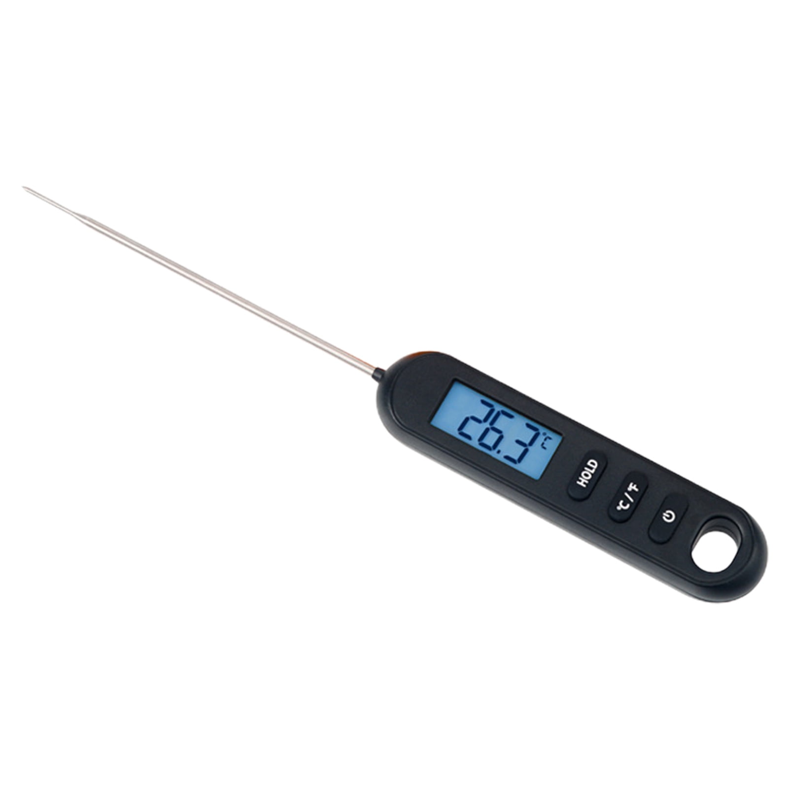HomeLife Food Thermometer Sensitive Probe LCD Display Waterproof High ...