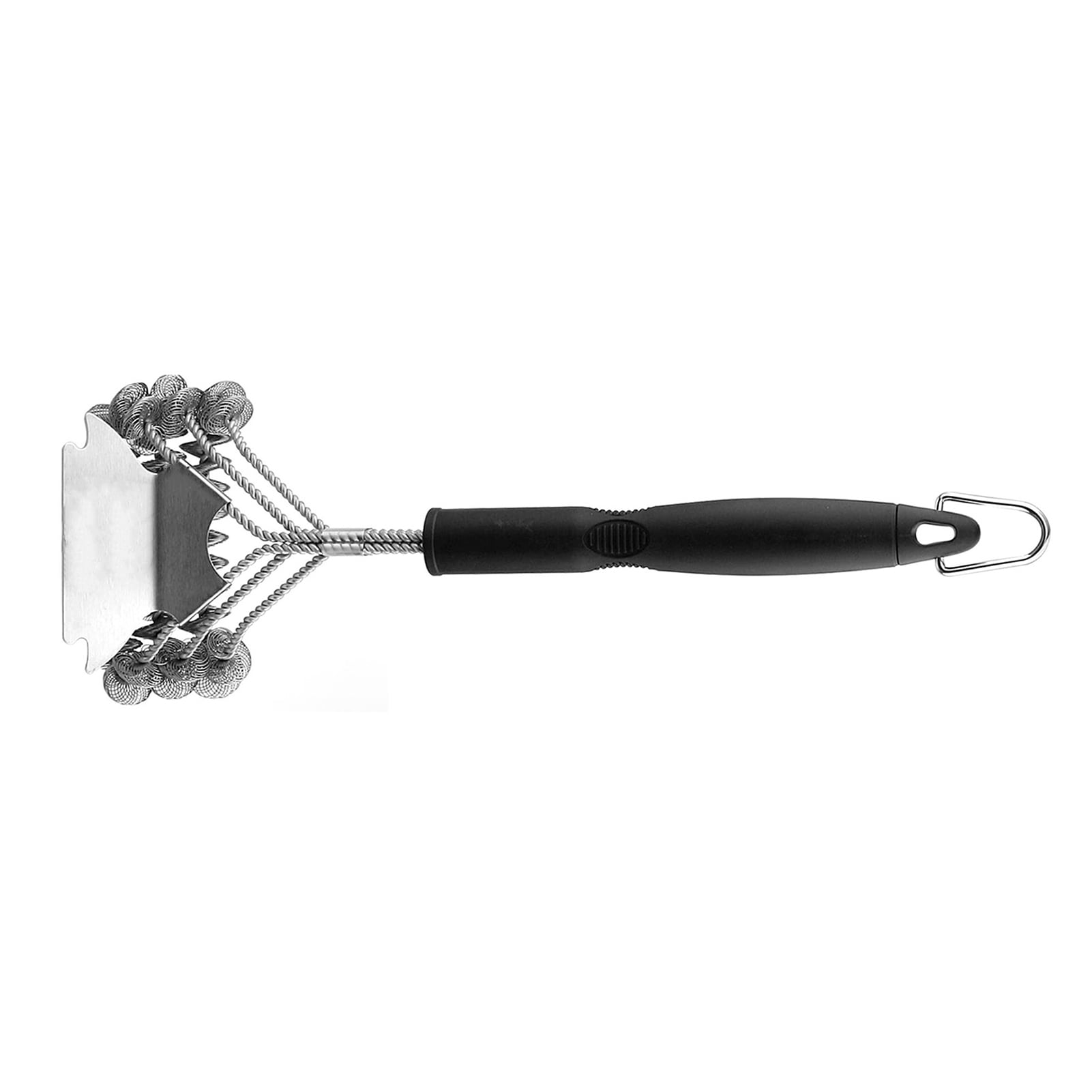 HomeLife Grill Brush And Scraper Stainless Steel Bristle Free BBQ ...