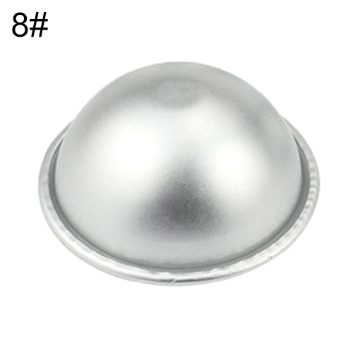 HomeLife Hemisphere 3D Aluminum Ball Sphere Cake Pan Sugarcraft ...
