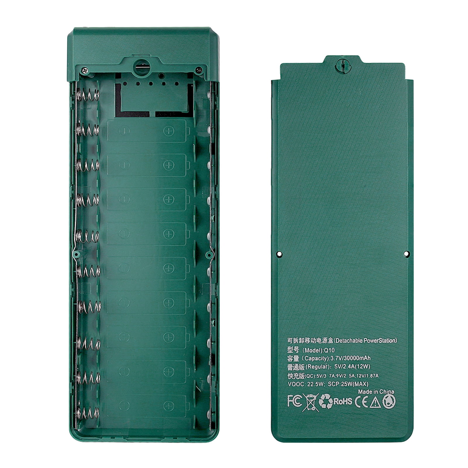 HomeLife LED Digital Display Dual USB Outputs Solderless Power Bank ...