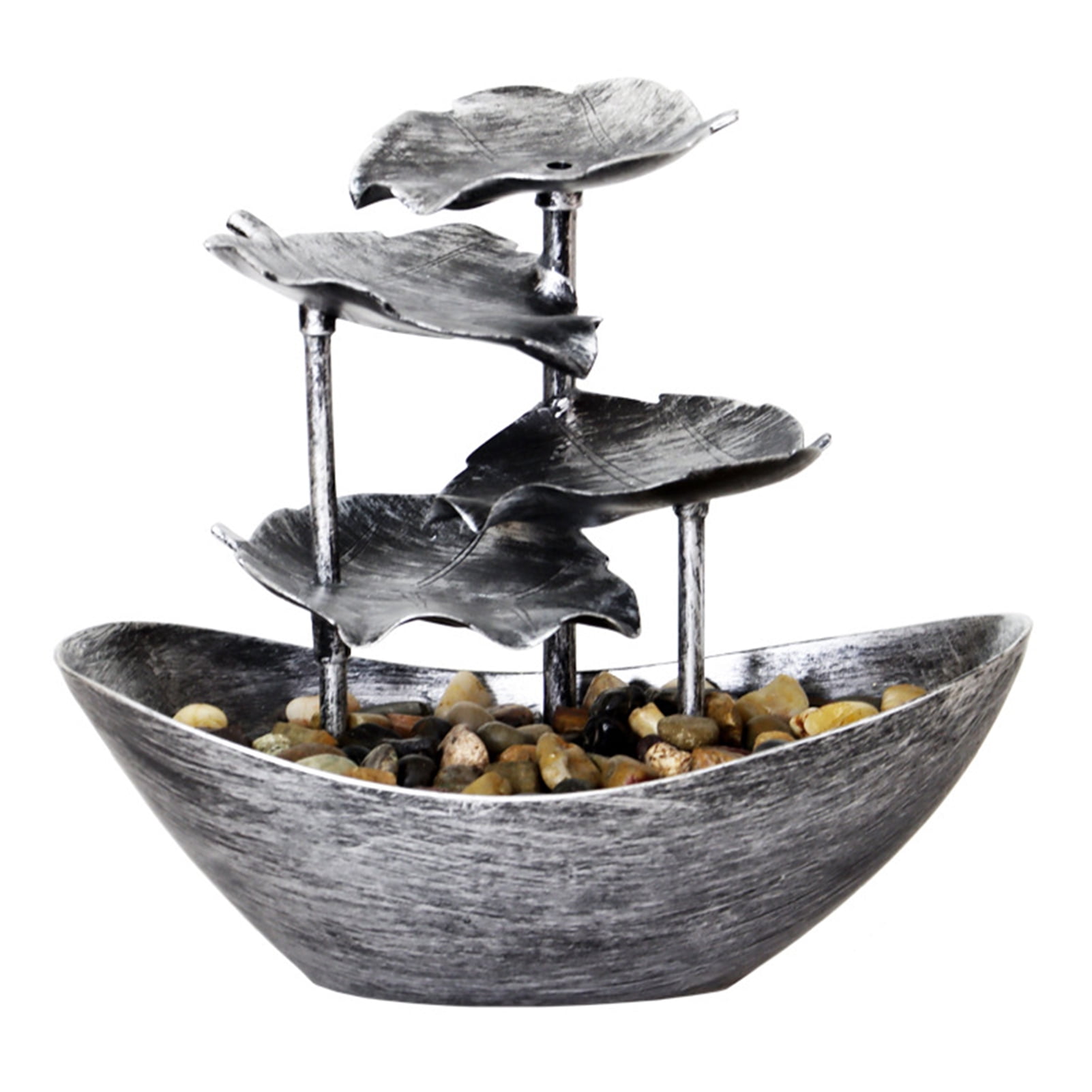 HomeLife Lotus Leaf Flowing Fountain Decoration for Living Room Screen ...