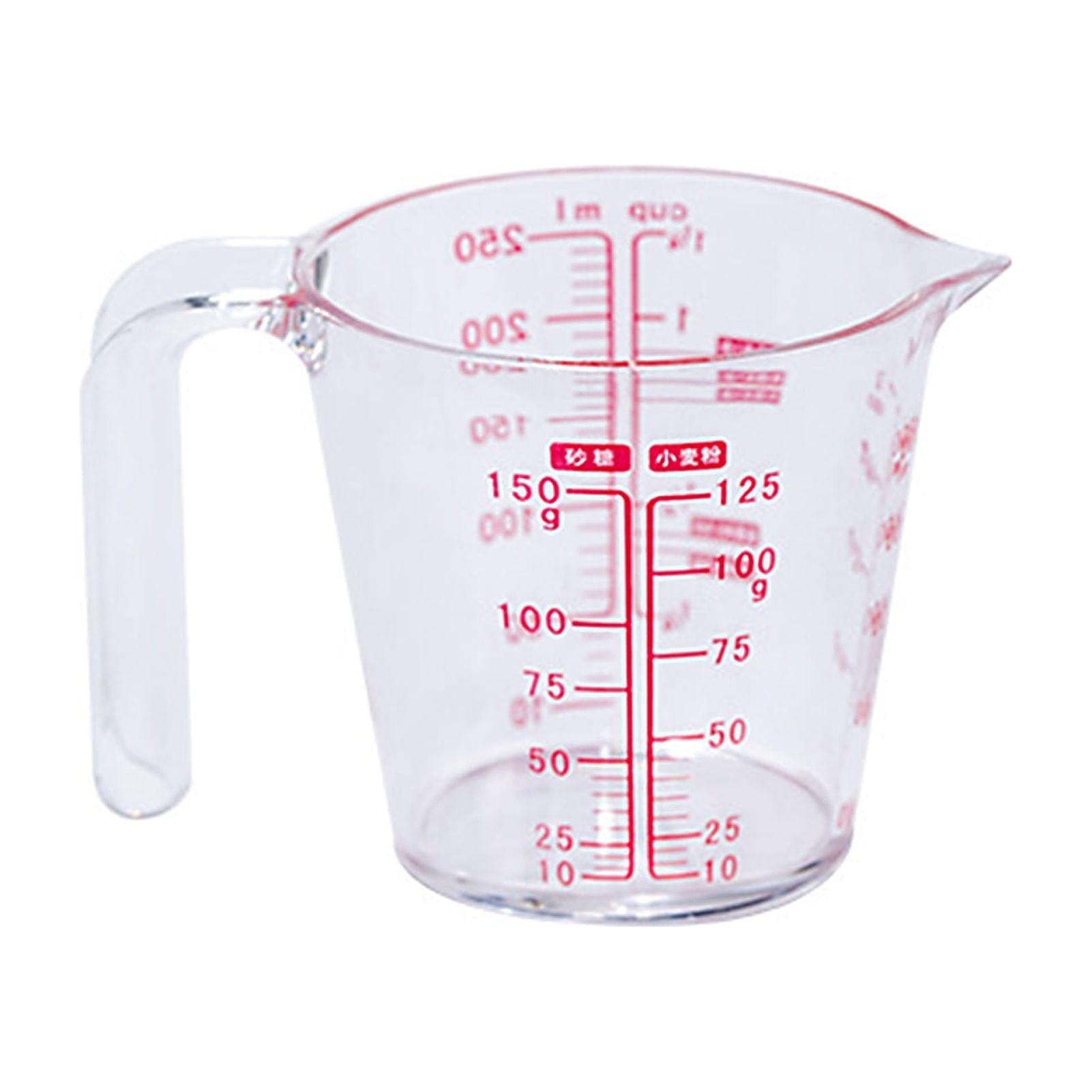 HomeLife Measuring Cup Eco-friendly Clear Scale Plastic Measuring ...