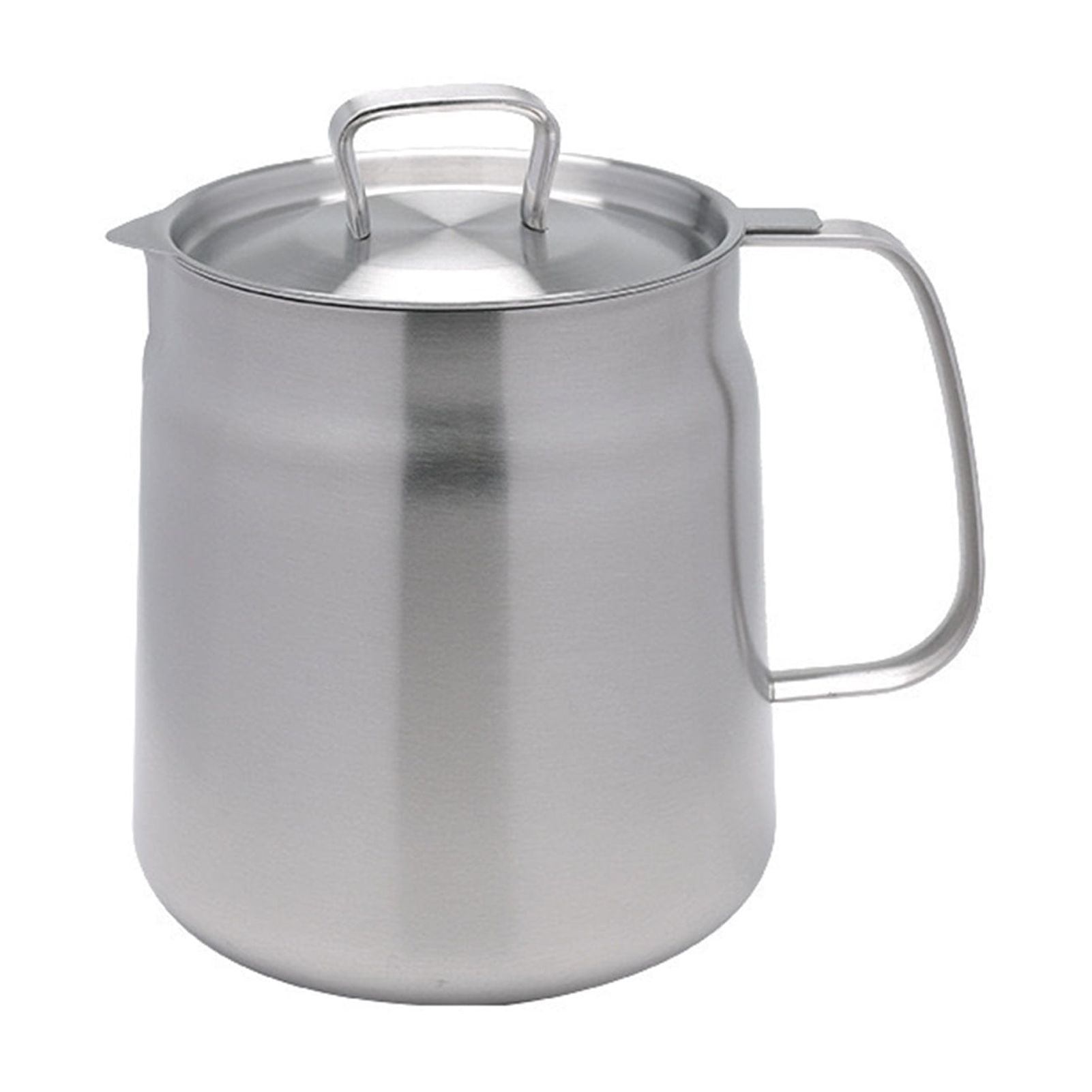 HomeLife Oil Filter Pot Stainless Steel Fryer Pan with Handle Large ...