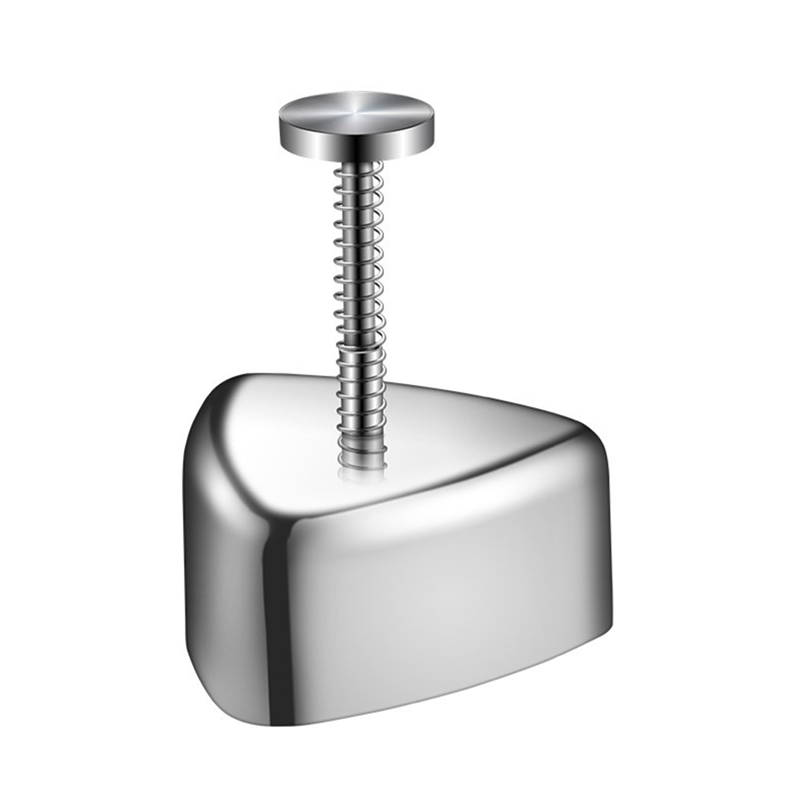 HomeLife Rice Ball Mold Stainless Steel Triangular Design Create Cute ...