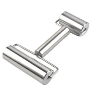 ReaNea Gold Rolling Pin 16.7" Stainless Steel Matte Roller Rolling Pin ...