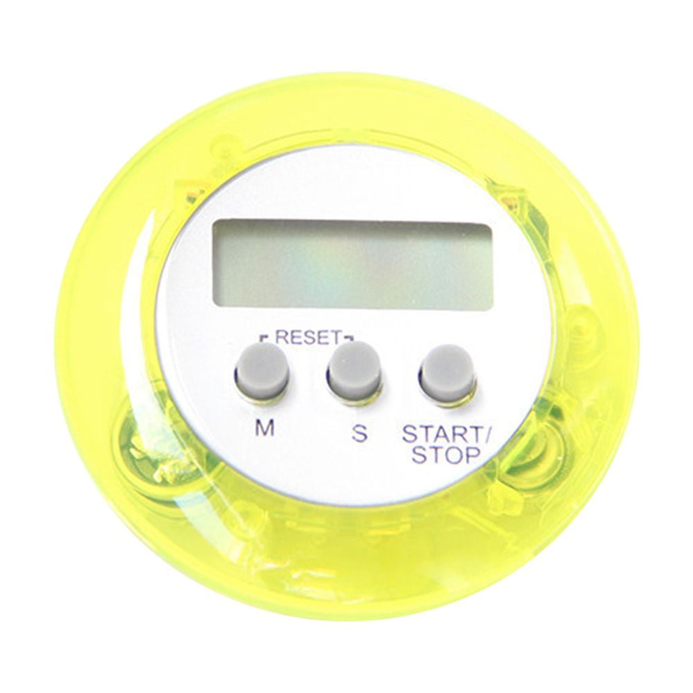 HomeLife Round Magnetic Back Stand LCD Digital Kitchen Countdown ...