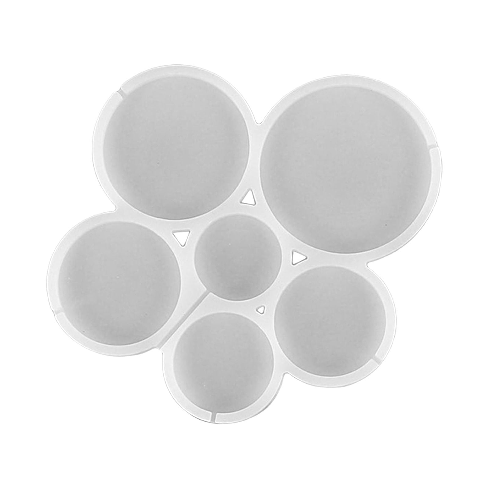 HomeLife Silicone Mold Heart Shaped Safe to Touch Baking Eco-Friendly ...