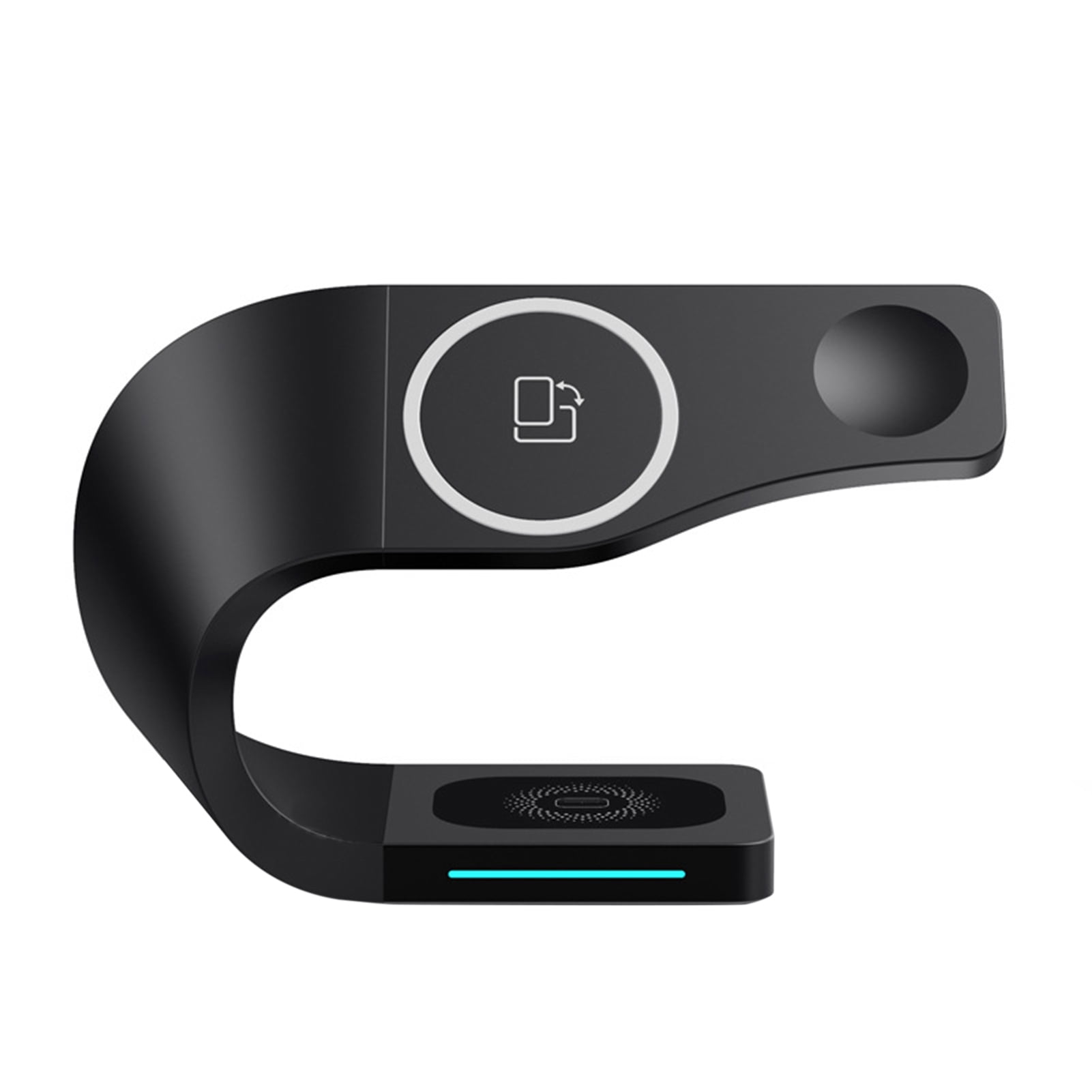 HomeLife Wireless Charger 3-in-1 Magnetic 15W Phone Earphone Watch ...