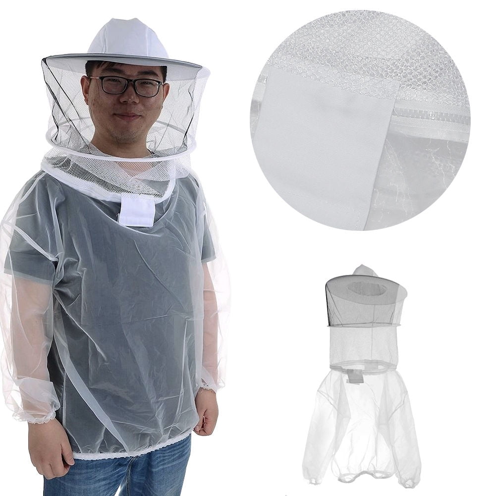 HomeLife Working Clothes for Beekeeper, Round Mesh, Transparent ...