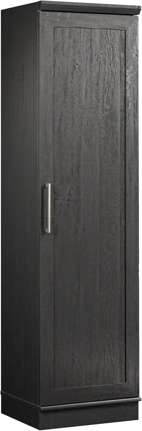 HomePlus Narrow Pantry Storage Cabinet Slim Single Door with Adjustable ...