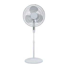 Optimus 18" Black Oscillating Stand Fan with Remote Control - Walmart.com