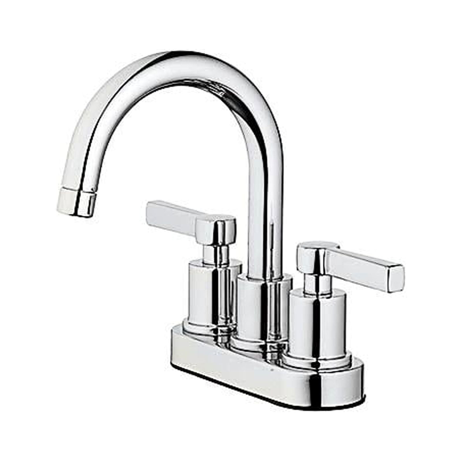 HomePointe 242098 Mid-Arch 2-Handle Lavatory Faucet, Chrome - Quantity ...