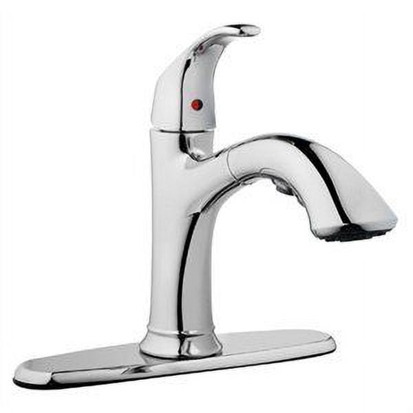 HomePointe 242107 Kitchen Faucet with Pull-Out Spray, Single Loop ...