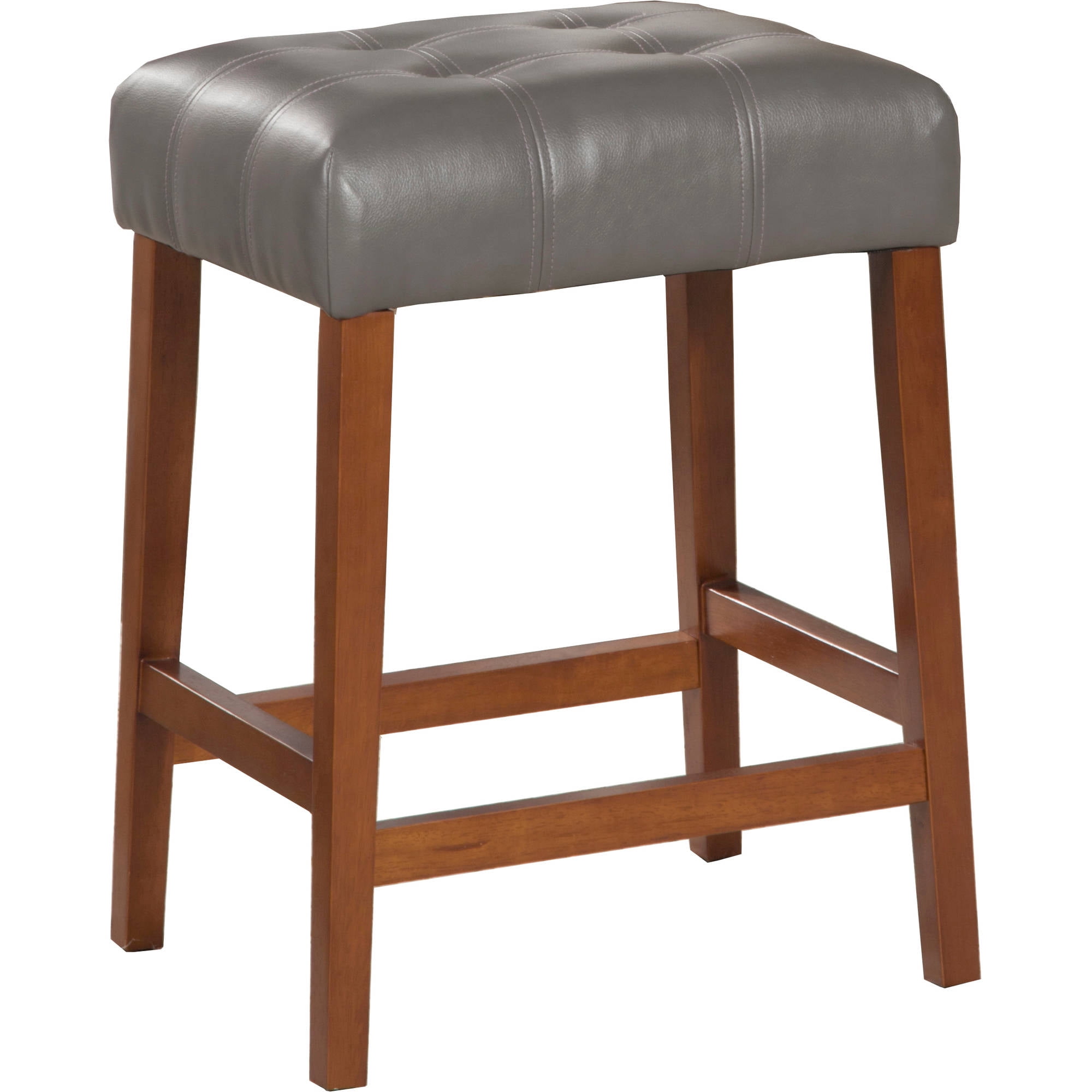 HomePop 24" Square Counter Stool, Multiple Colors - Walmart.com