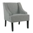 HomePop Classic Swoop Arm Accent Chair - Walmart.com