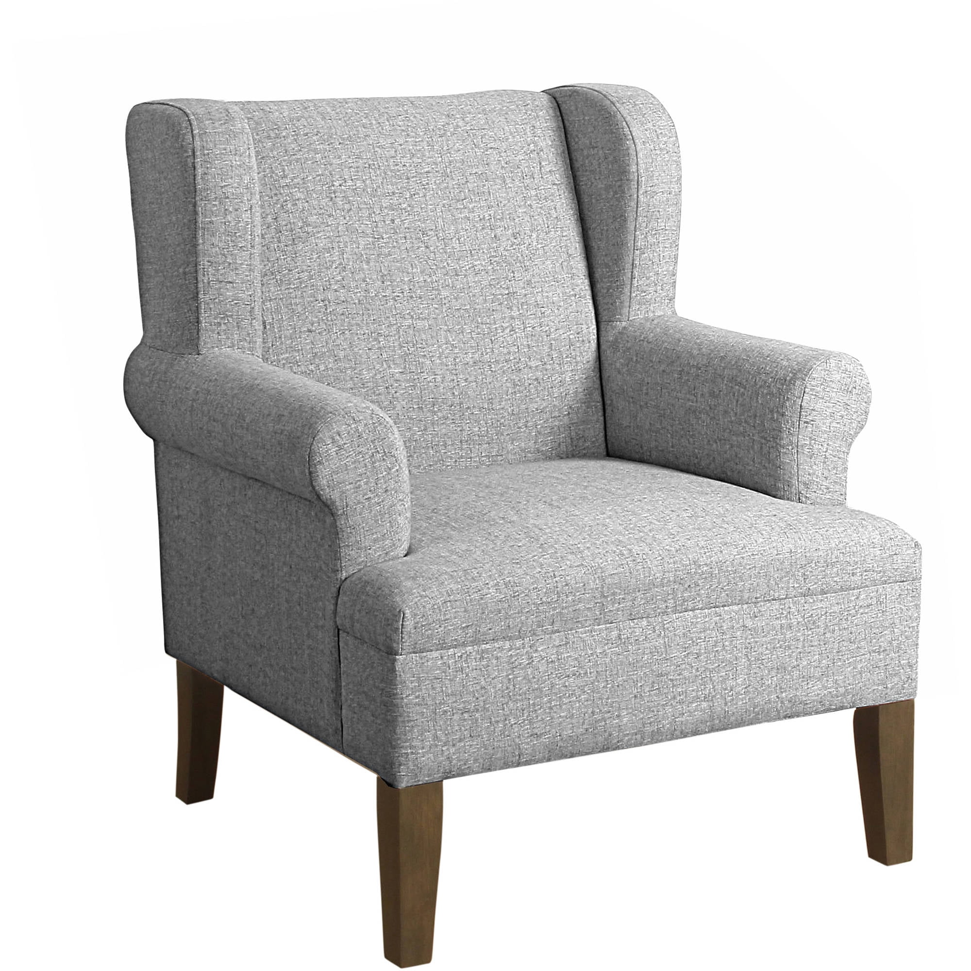 HomePop Emerson Wingback Accent Chair - Walmart.com