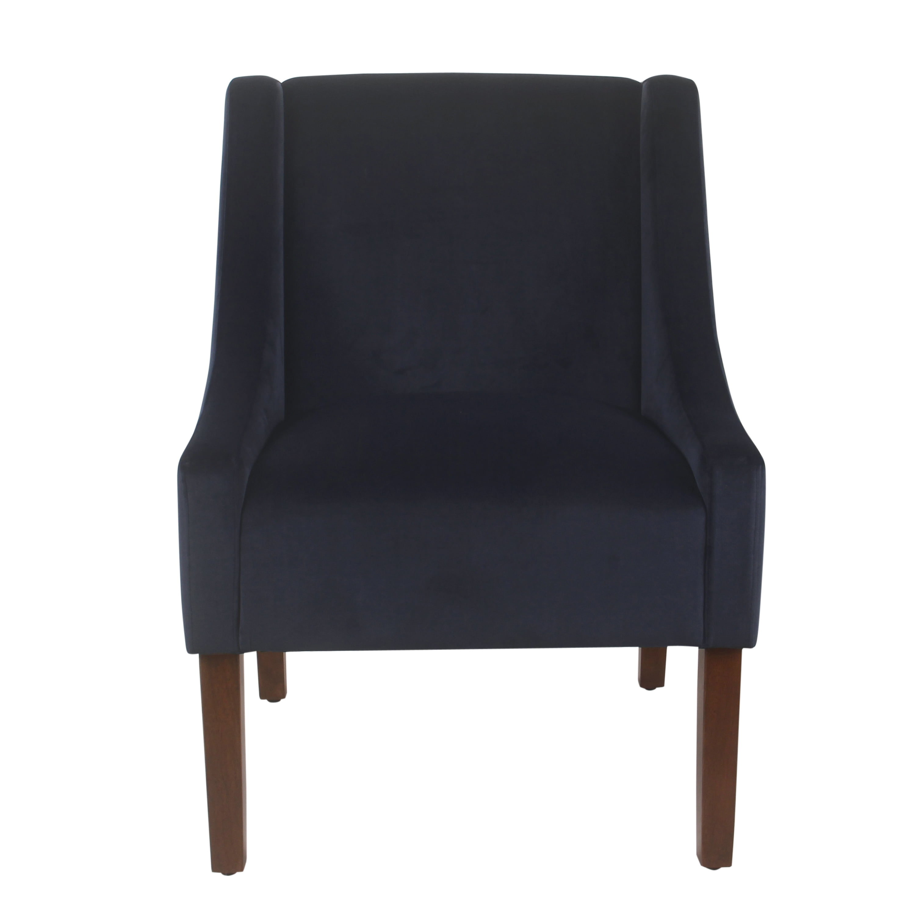 HomePop Modern Swoop Arm Accent Chair, Velvet - Walmart.com