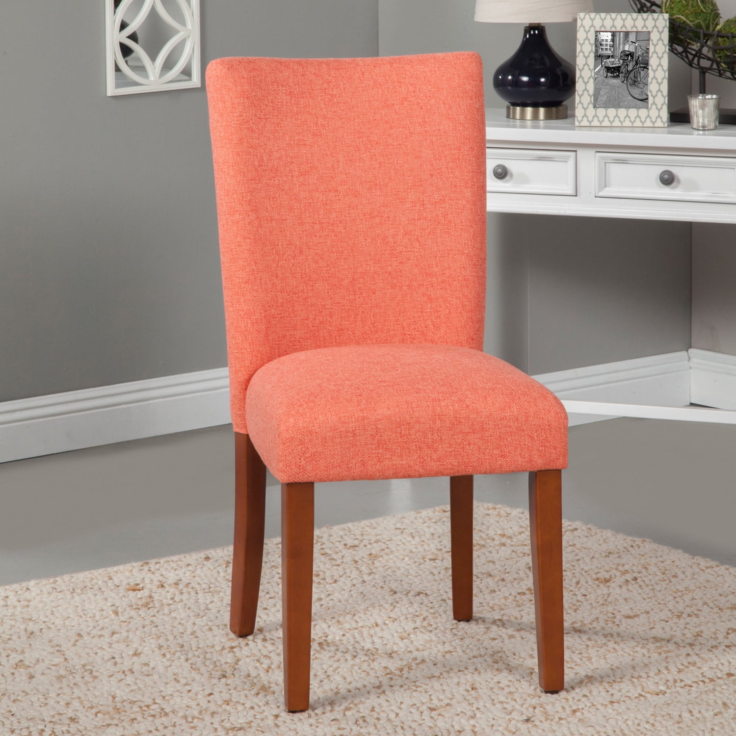 HomePop Parsons Dining Chairs (Set of 2), Solids - Walmart.com