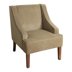 HomePop Velvet Swoop Arm Accent Chair - Walmart.com