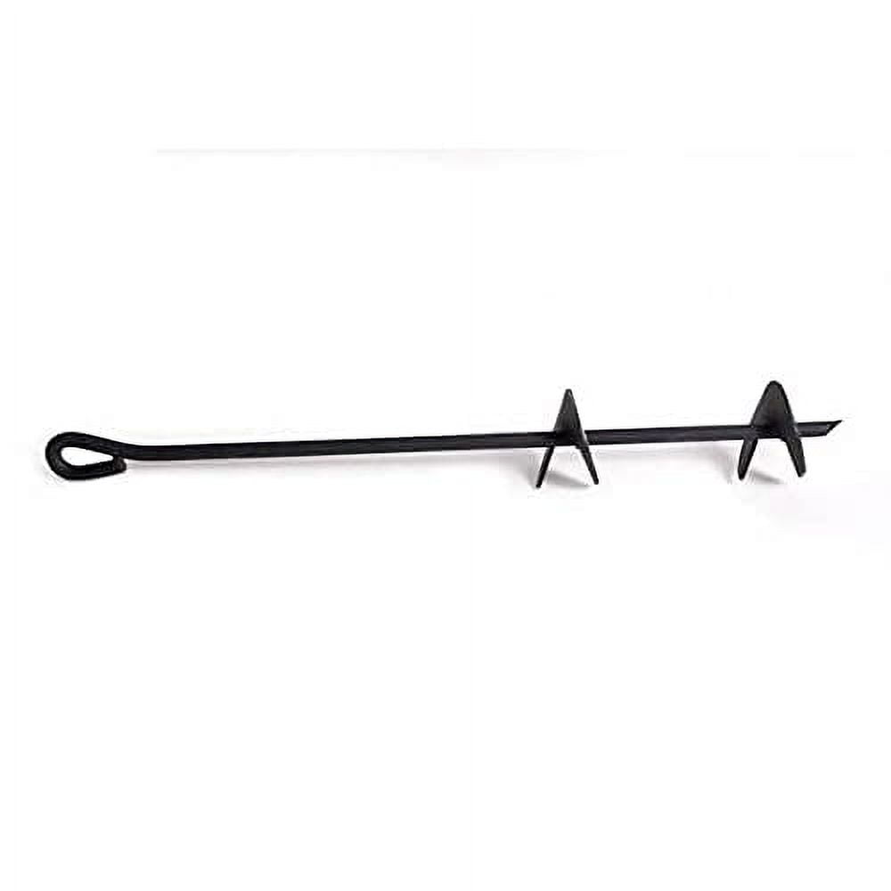HomePride 30" Eye Anchor 4" Double DISC (4 Pack) for Anchoring Shed's ...