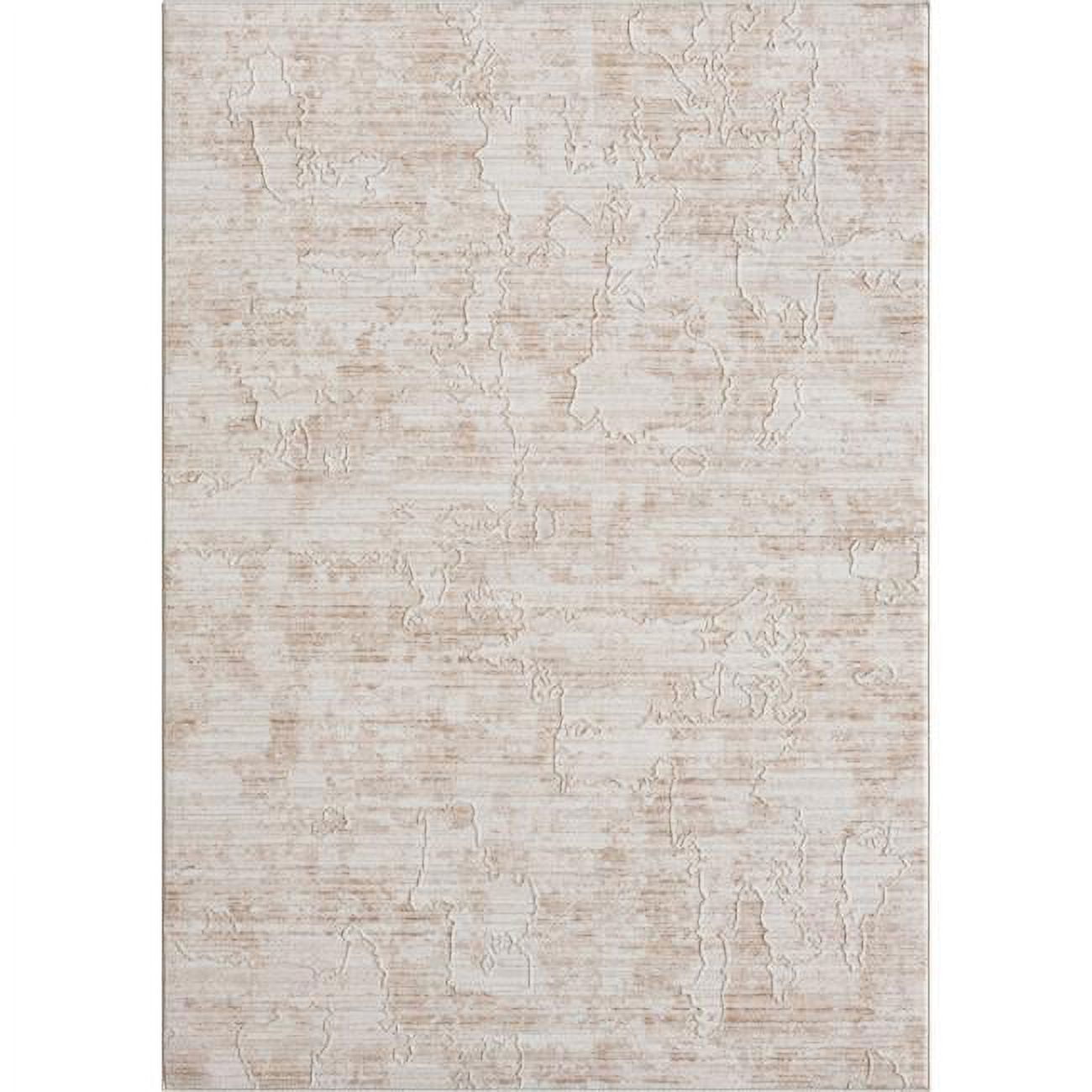 HomeRoots 10 x 14 ft. Beige Abstract Area Rug - Walmart.com