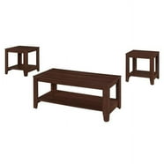 Ergode Darryl 5-Pc Oversize Snack Table Set, Walnut - Walmart.com