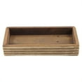 HomeRoots 397882 2.25 x 6 x 12 in. Reclaimed Wood Rectangular Tray ...