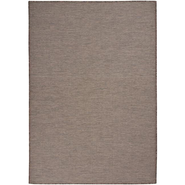 HomeRoots 4 x 6 ft. Brown Power Loom Rectangle Area Rug - Brown - 4 x 6 ...
