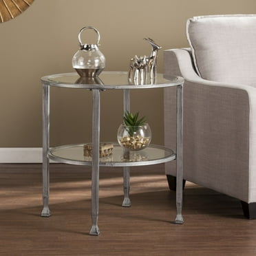 Home Elegance 3508-04 24 x 27 x 31 in. Pierre End Table - Espresso ...