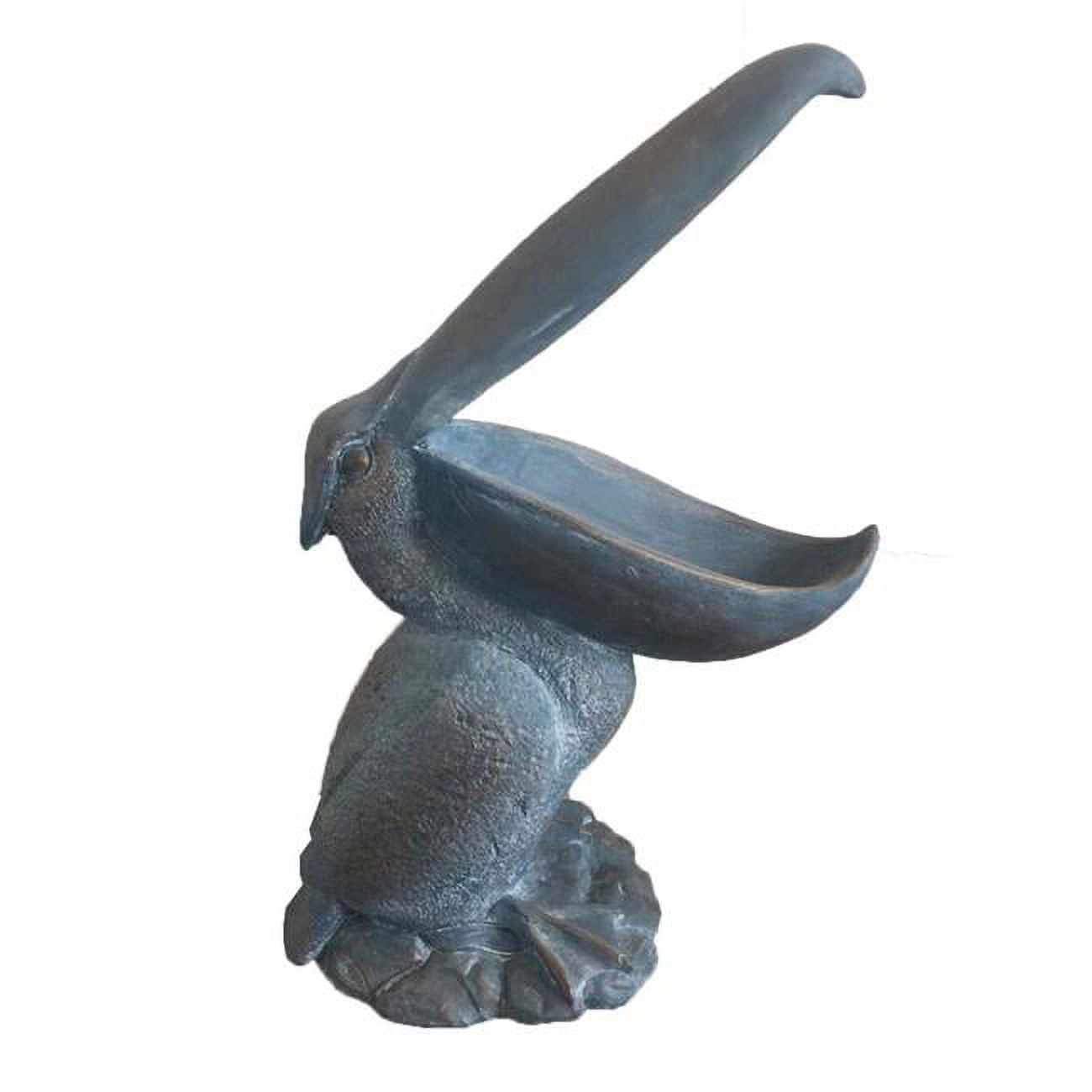 HomeRoots 473188 22 in. Open Wide Mouth Pelican Indoor & Outdoor Statue ...