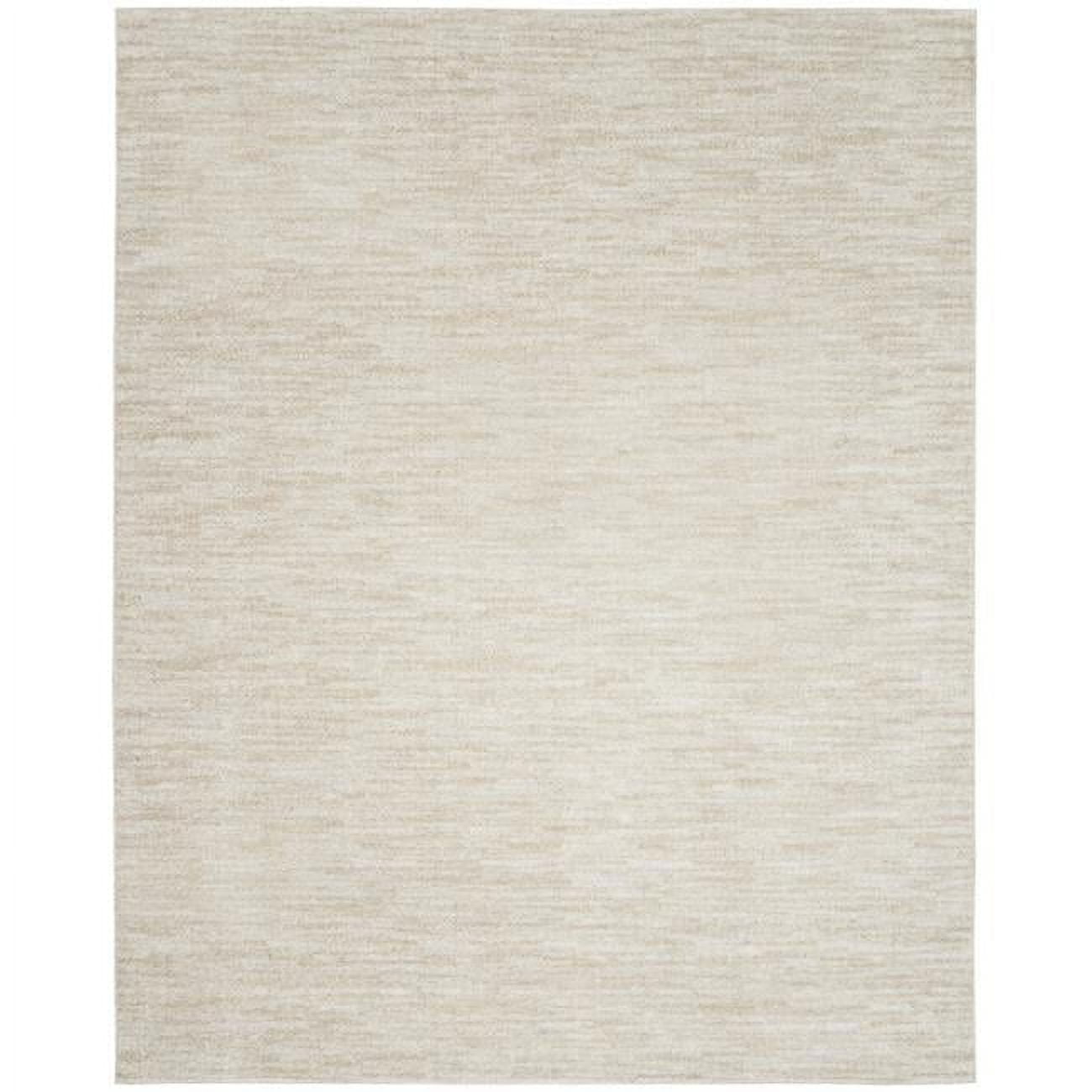HomeRoots 479512 9 x 12 ft. Ivory & Beige Non Skid Indoor & Outdoor ...