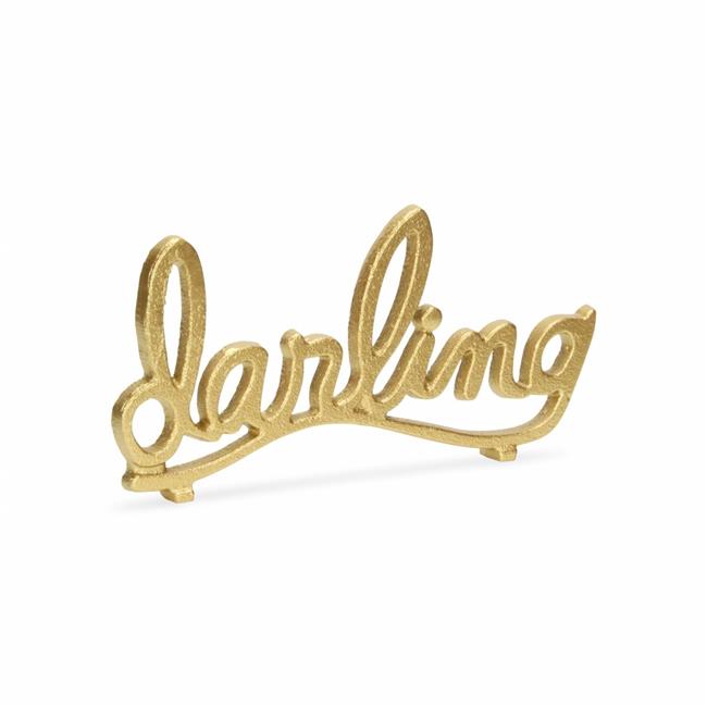 HomeRoots 483235 5 in. Cast Iron Hand Painted Darling Tabletop ...