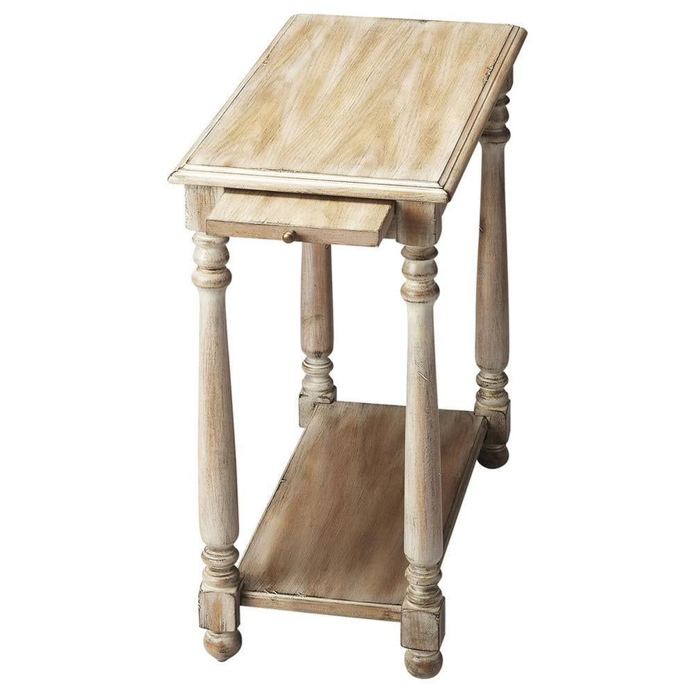 HomeRoots 488968 24 in. Gray Manufactured Wood Rectangular End Table ...