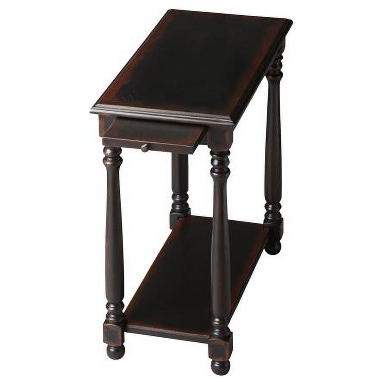 HomeRoots 488969 24 in. Manufactured Wood Rectangular End Table with ...