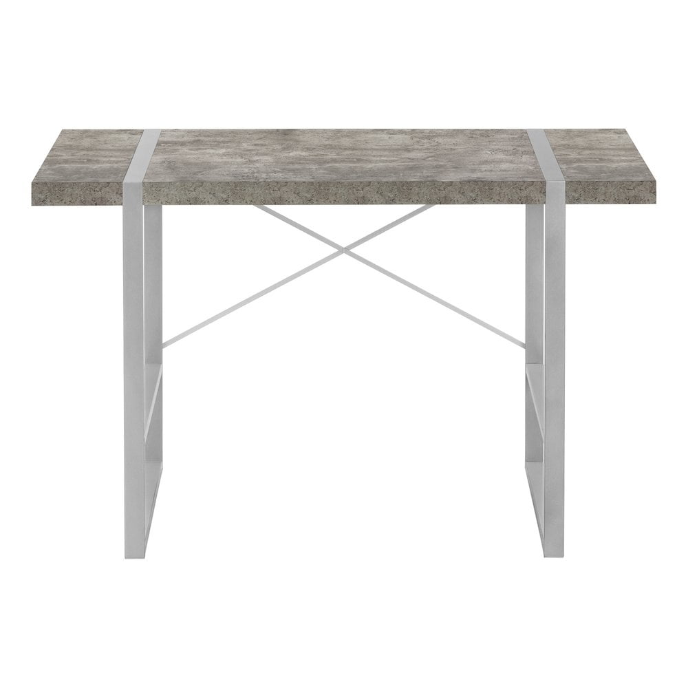 HomeRoots 49" Gray Computer Desk - Walmart.com