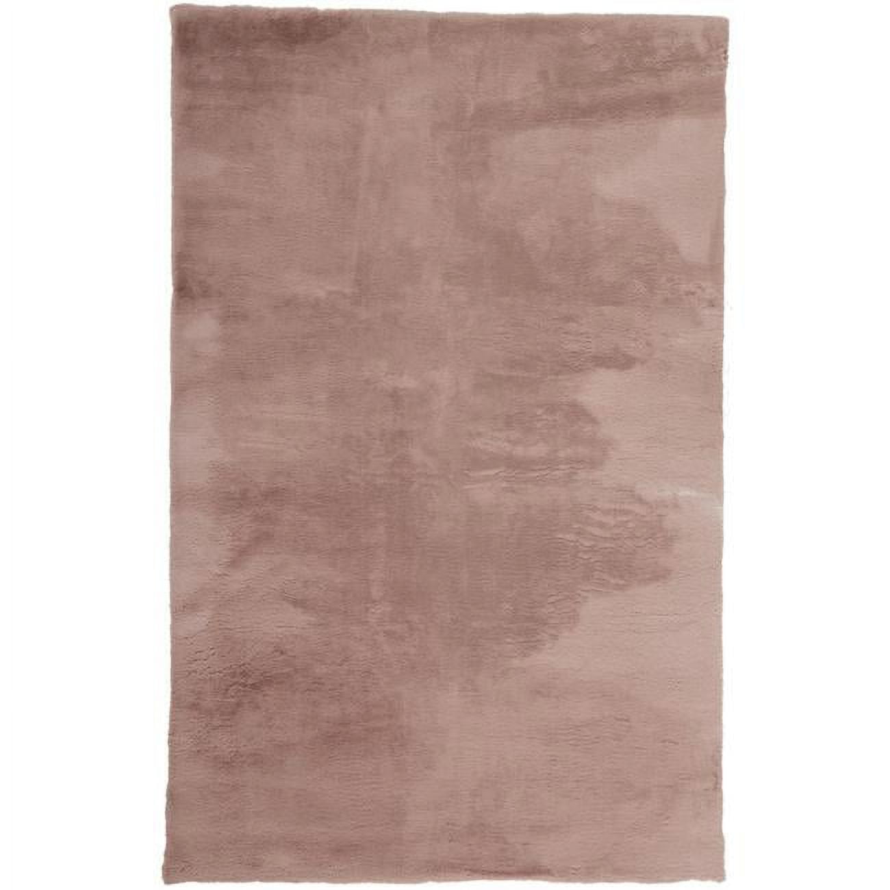 HomeRoots 5 x 7 ft. Pink Shag Area Rug - Pink - 5 x 7 ft. - Walmart.com