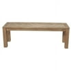 Grain Wood Furniture Valerie Solid Wood Bench, Rustic Walnut - Walmart.com