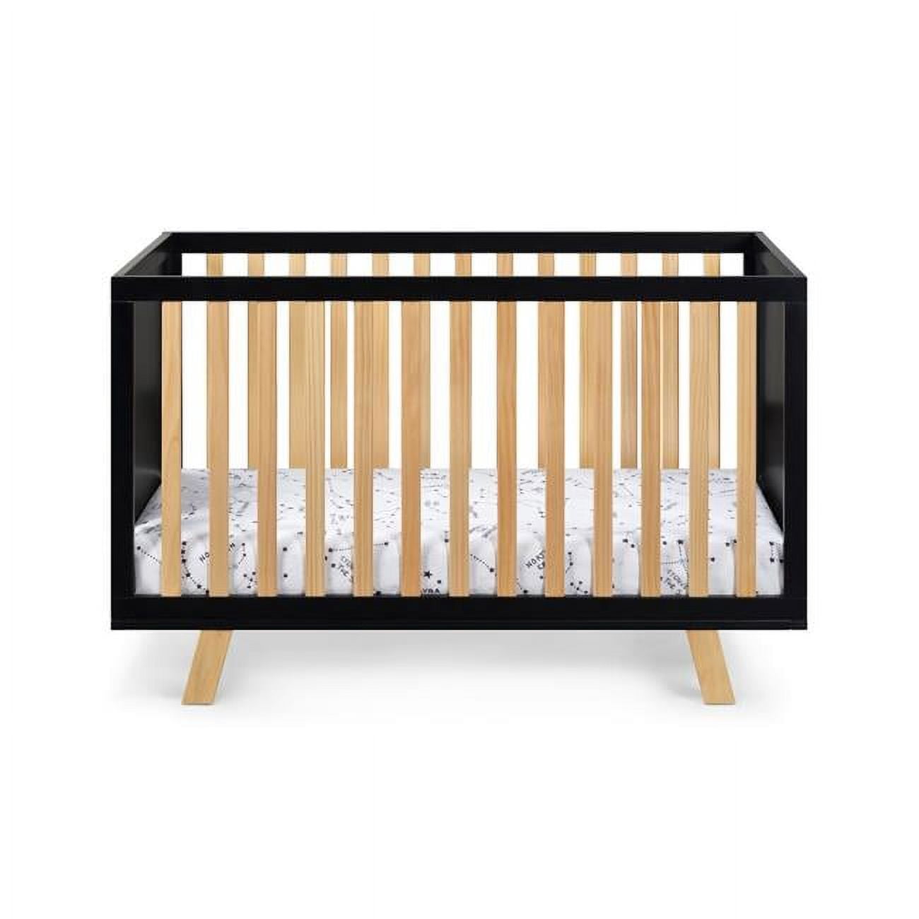 Black Solid and Manufactured Wood Standard Three In One Convertible ...