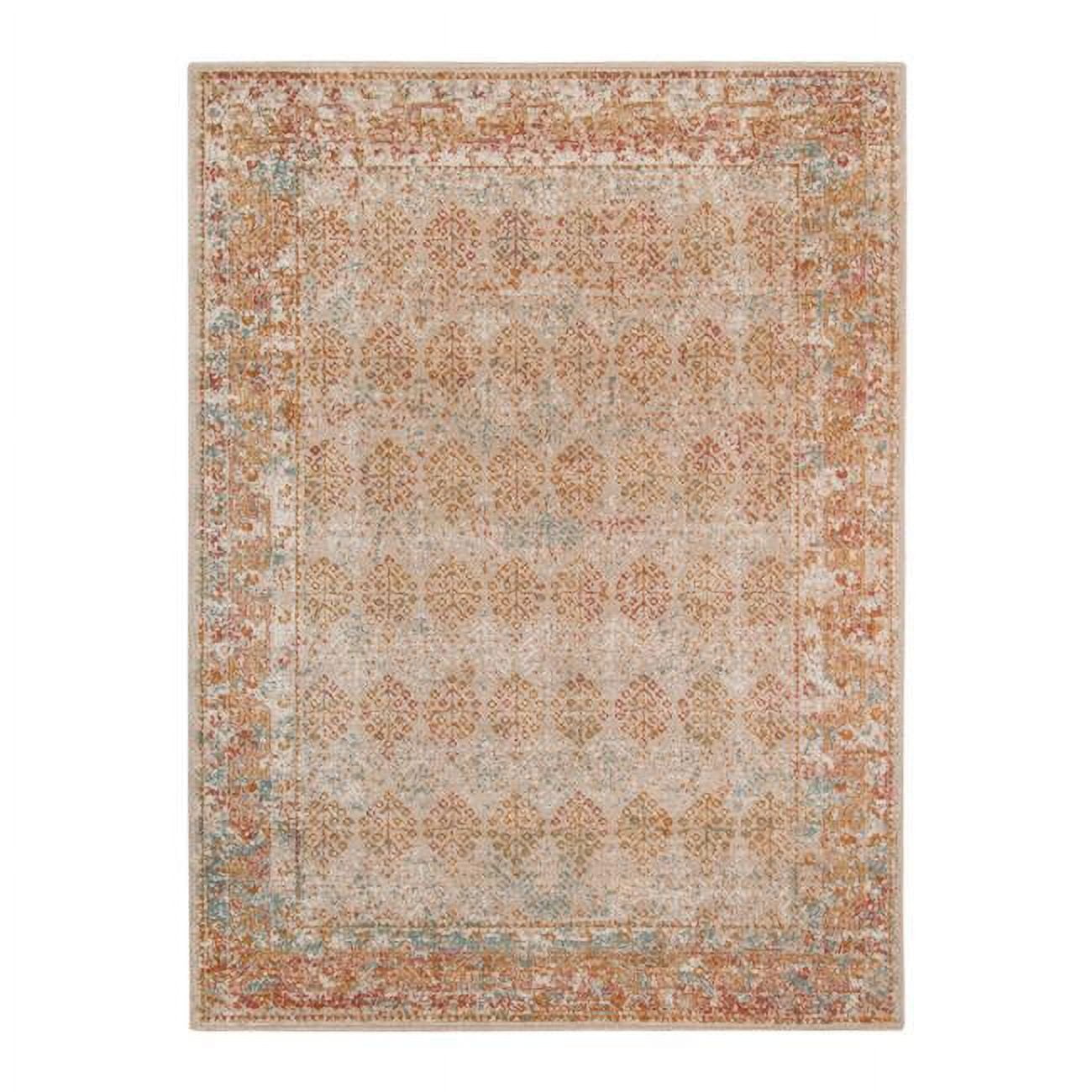 HomeRoots 532078 10 x 14 ft. Beige Southwestern Power Loom Rectangle ...