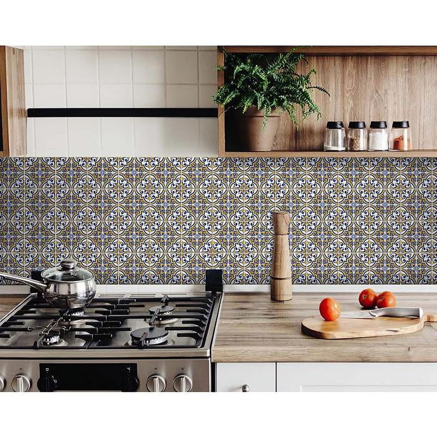 8" X 8" Neutral Gina Peel And Stick Removable Tiles - Walmart.com