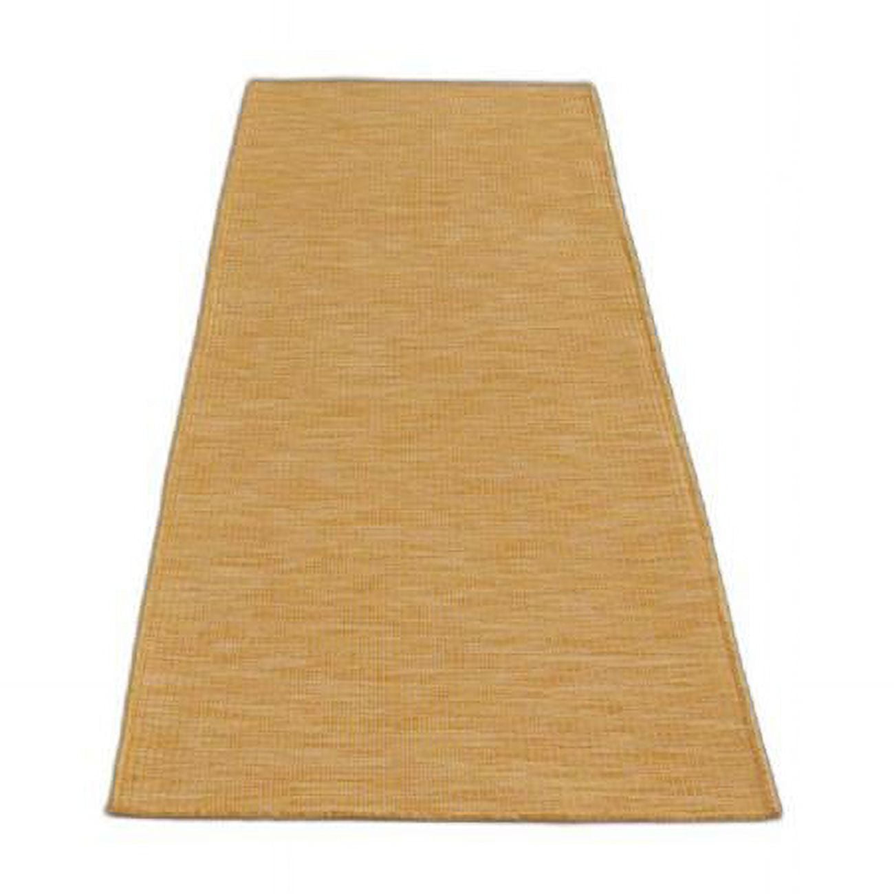 HomeRoots 8 ft. Yellow Power Loom Runner Area Rug - Yellow - 8 ft ...